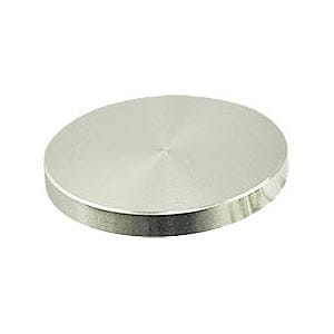 Hitachi Ø50x6mm M4 cylinder SEM sample stub, aluminium - Delta Microscopies