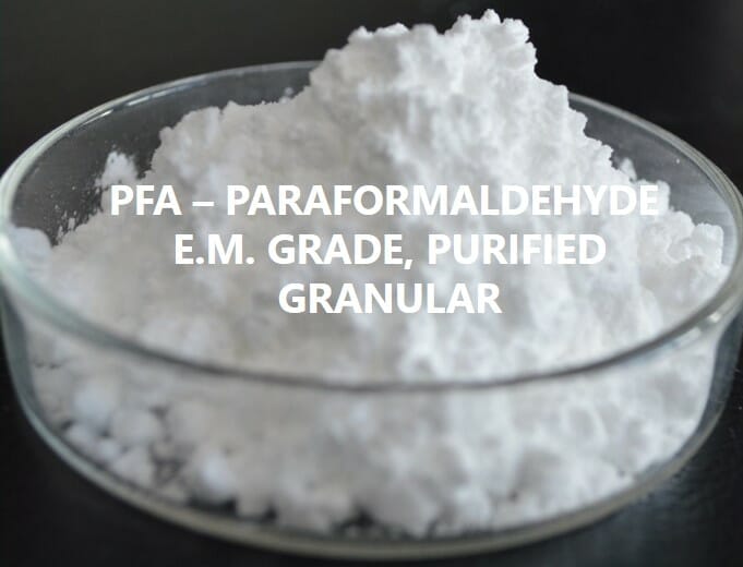 PFA - ParaFormaldehyde E.M. grade, Purified - Delta Microscopies