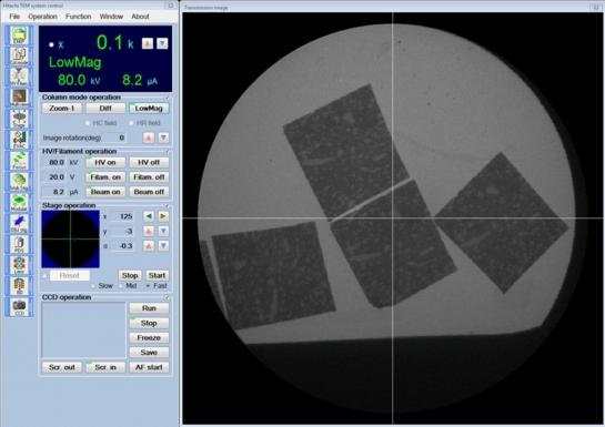The electron microscopy grid, structure - Delta Microscopies
