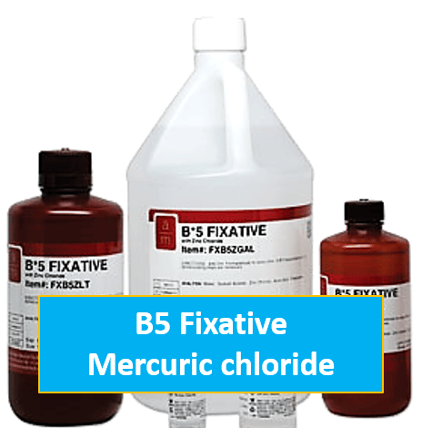 B-5 Fixative, Mercuric-Chloride - Delta Microscopies