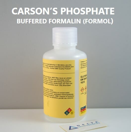 Carson's Phosphate Buffered Formalin - Delta Microscopies