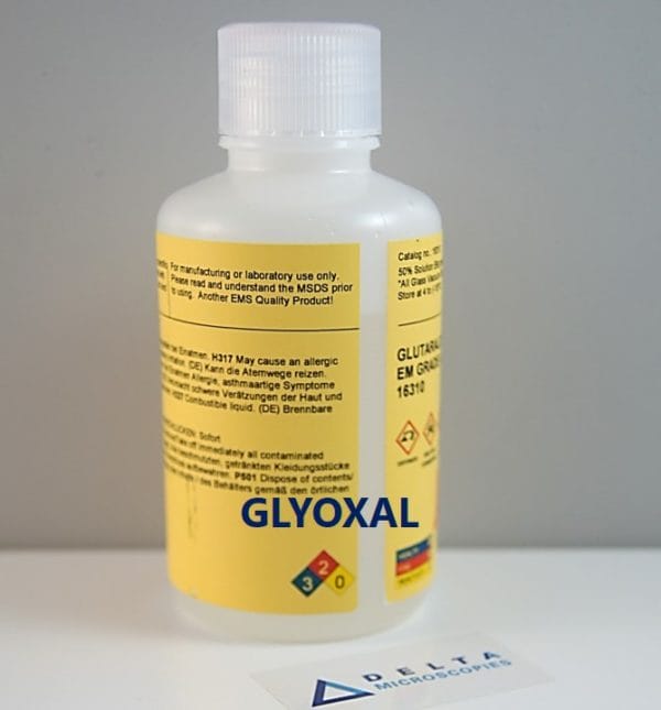 Glyoxal 3% Fixative, Ready to Use - Delta Microscopies