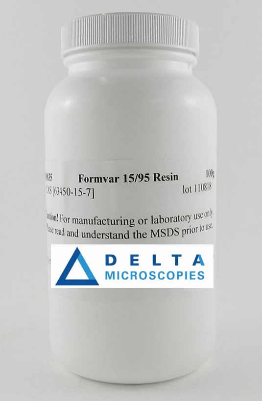 Formvar 15/ 95 Resin, Powder - Delta Microscopies