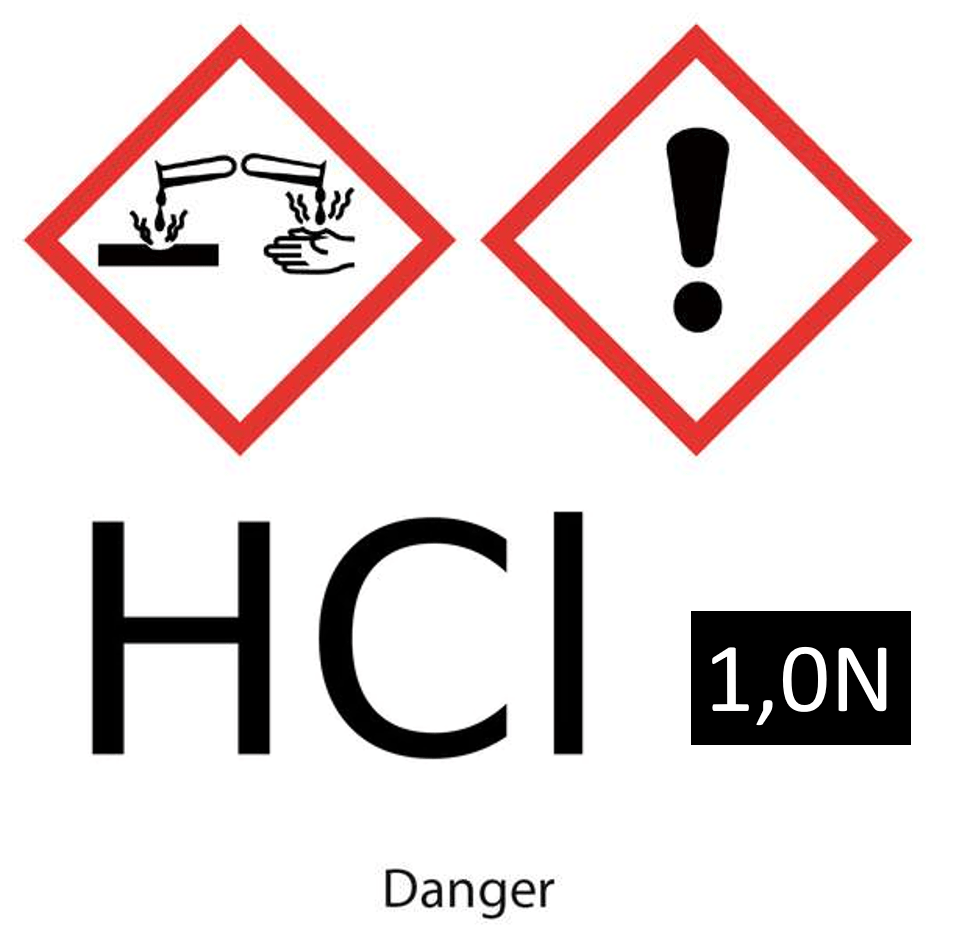 Hydrochloric Acid Solution 1.0N - Delta Microscopies