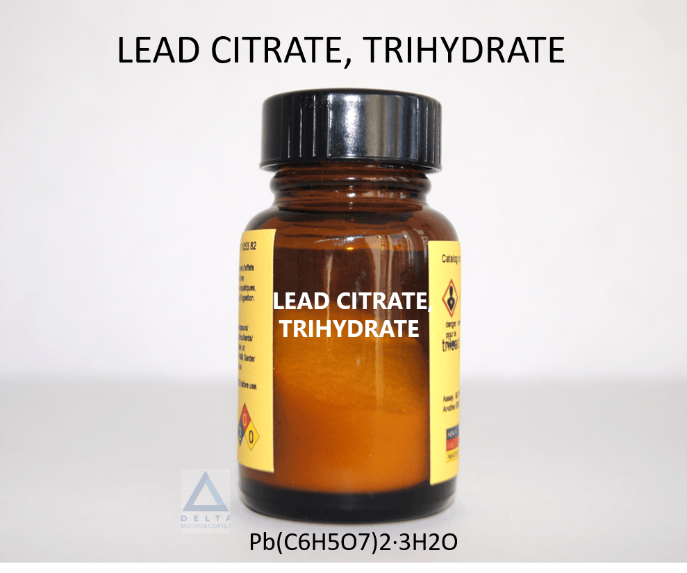 Lead Citrate, Trihydrate - Delta Microscopies