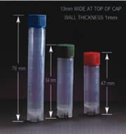 Cryo-Lok Cryogenic Vials - Delta Microscopies