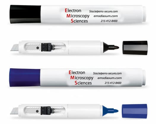 2-in-1 Cutter Permanent Marker - Delta Microscopies