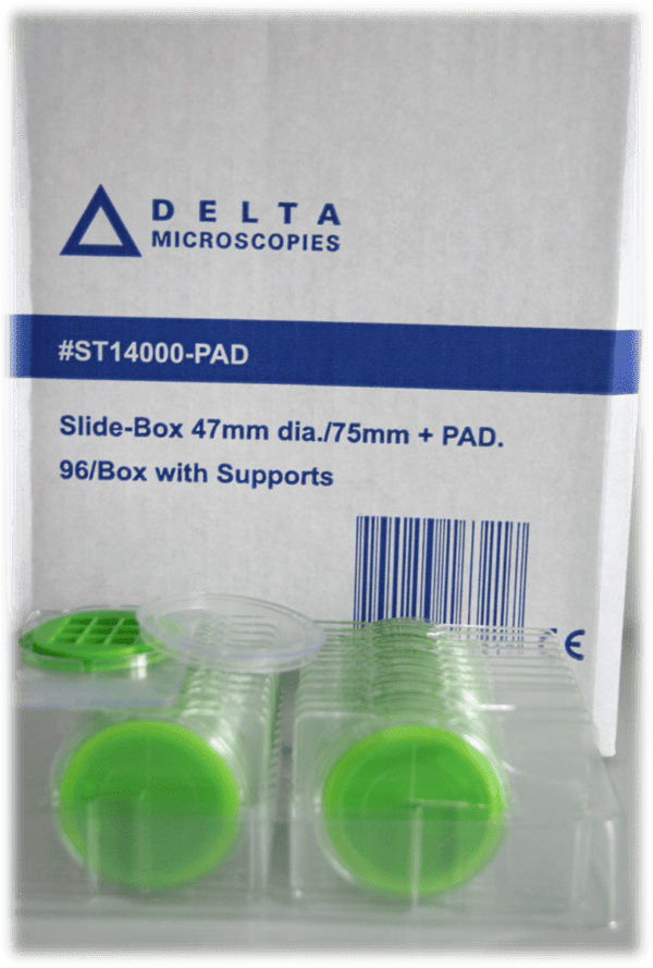 PAD Grids - 47mm Petri Slide. - Delta Microscopies