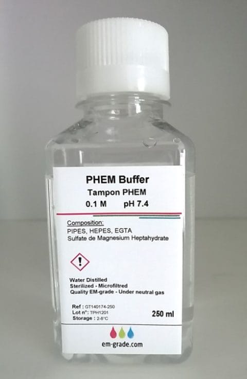PHEM Buffer 0.1M or 0.2M - Delta Microscopies